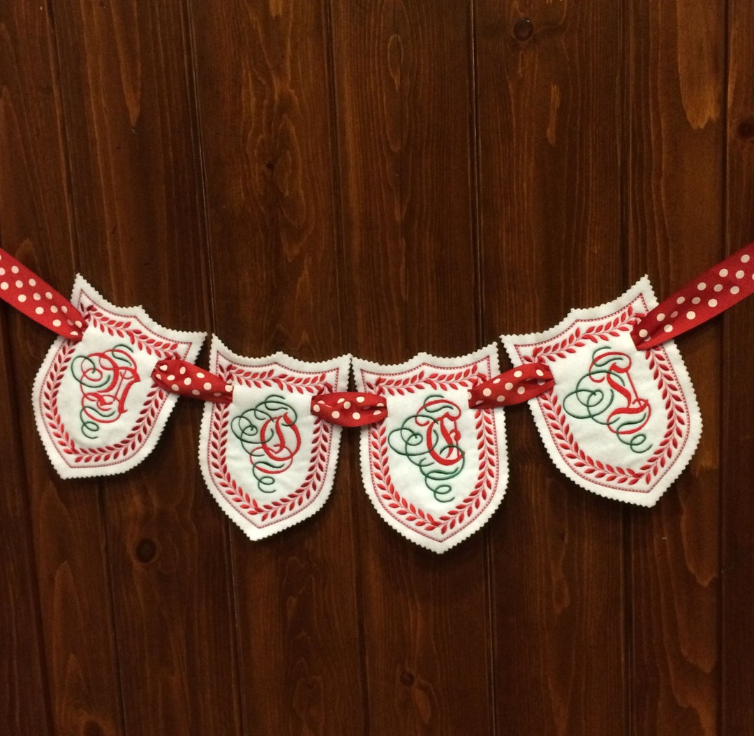 ITH Christmas Banner Embroidery Design, NOEL, in the Hoop, #336 - Etsy