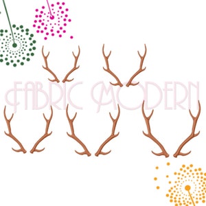 ANTLERS MONOGRAM FRAME Machine Embroidery Design Hunting Theme Multiple ...
