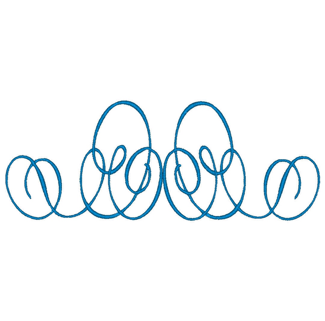 Machine Embroidery Design, Lovely Fancy Border or Monogram Frame - Etsy