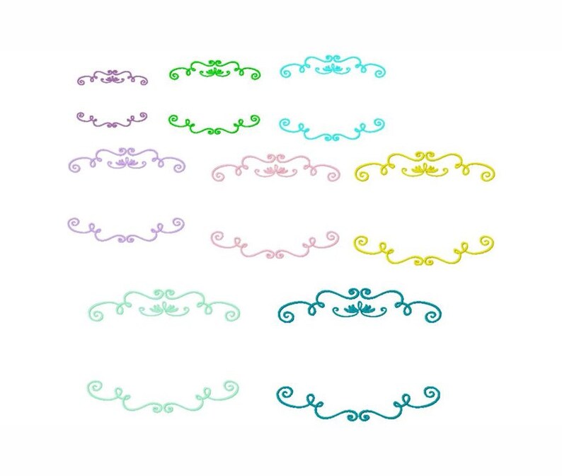 Machine Embroidery Design Monogram Frame Monogram Border Name - Etsy