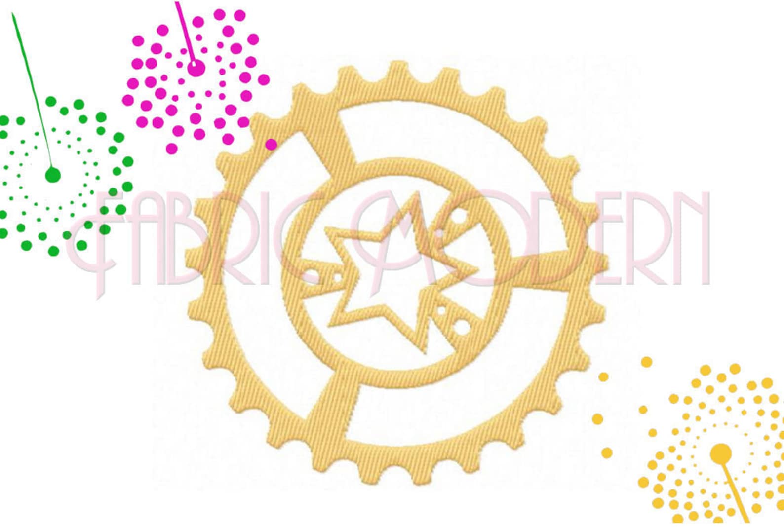SPROCKETS AND GEARS Embroidery Design Gears Embroidery | Etsy
