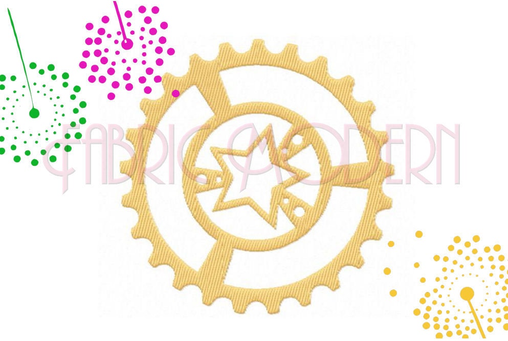 SPROCKETS AND GEARS Embroidery Design Bundle Clockworks Steampunk ...