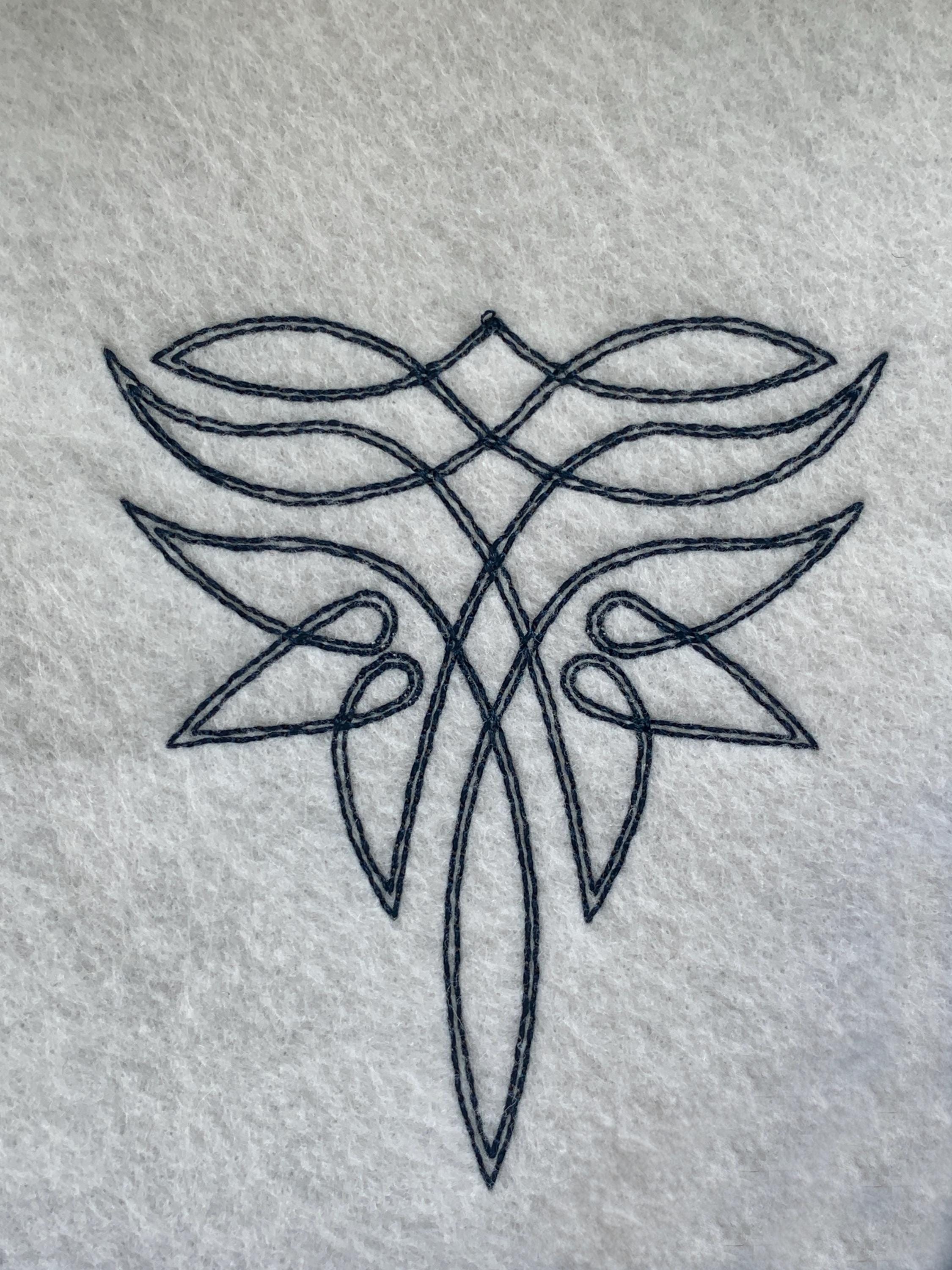 Western Cowboy Boot Toe Stitch Pattern Machine Embroidery Design - 9 ...