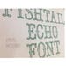 2 Inch Fishtail Echo Handstitch Bold Western Block Machine - Etsy