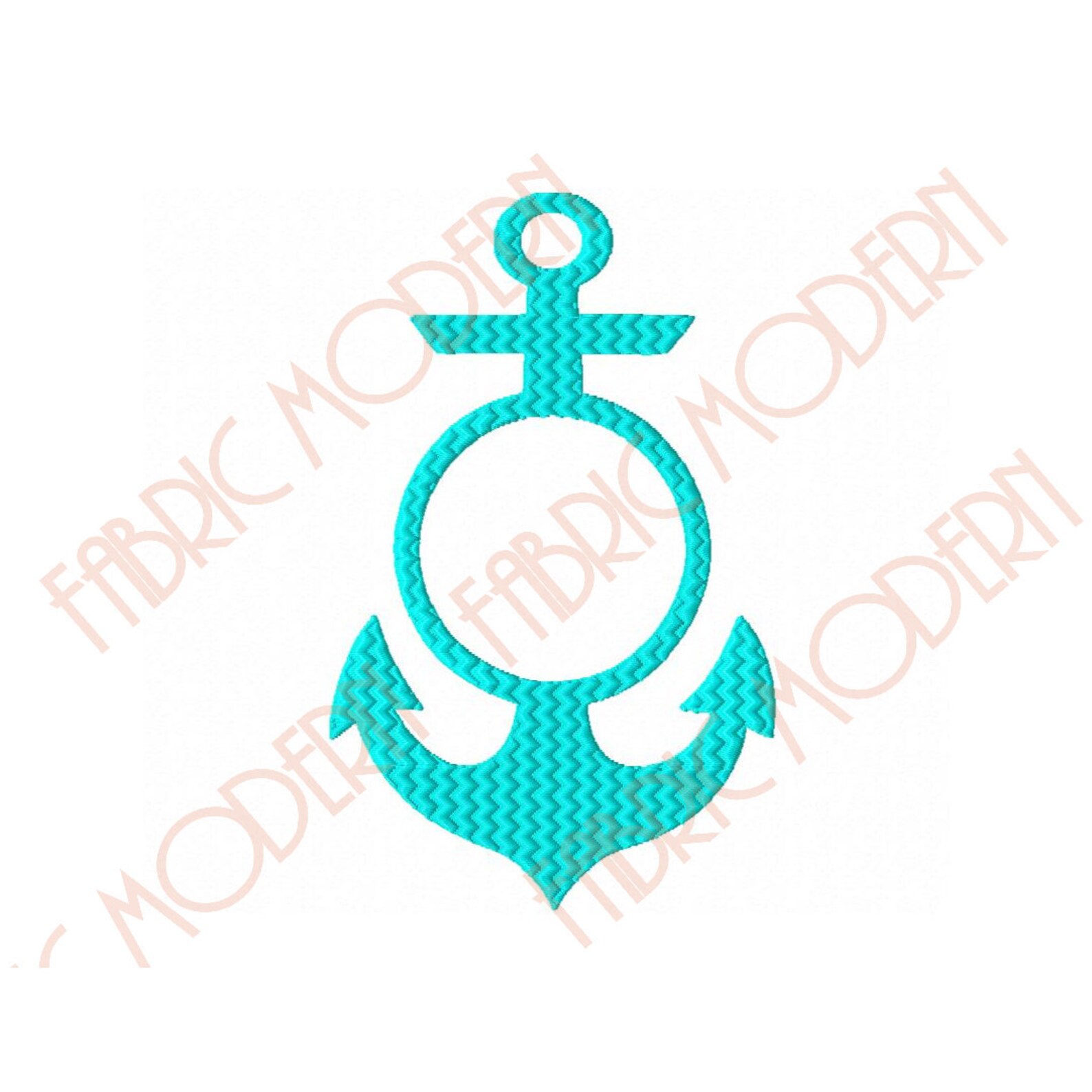 ANCHOR Machine Embroidery Design Applique' Anchor for - Etsy
