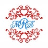 NEEDLE AND THREAD Monogram Frame Applique' Embroidery Design Multiple ...