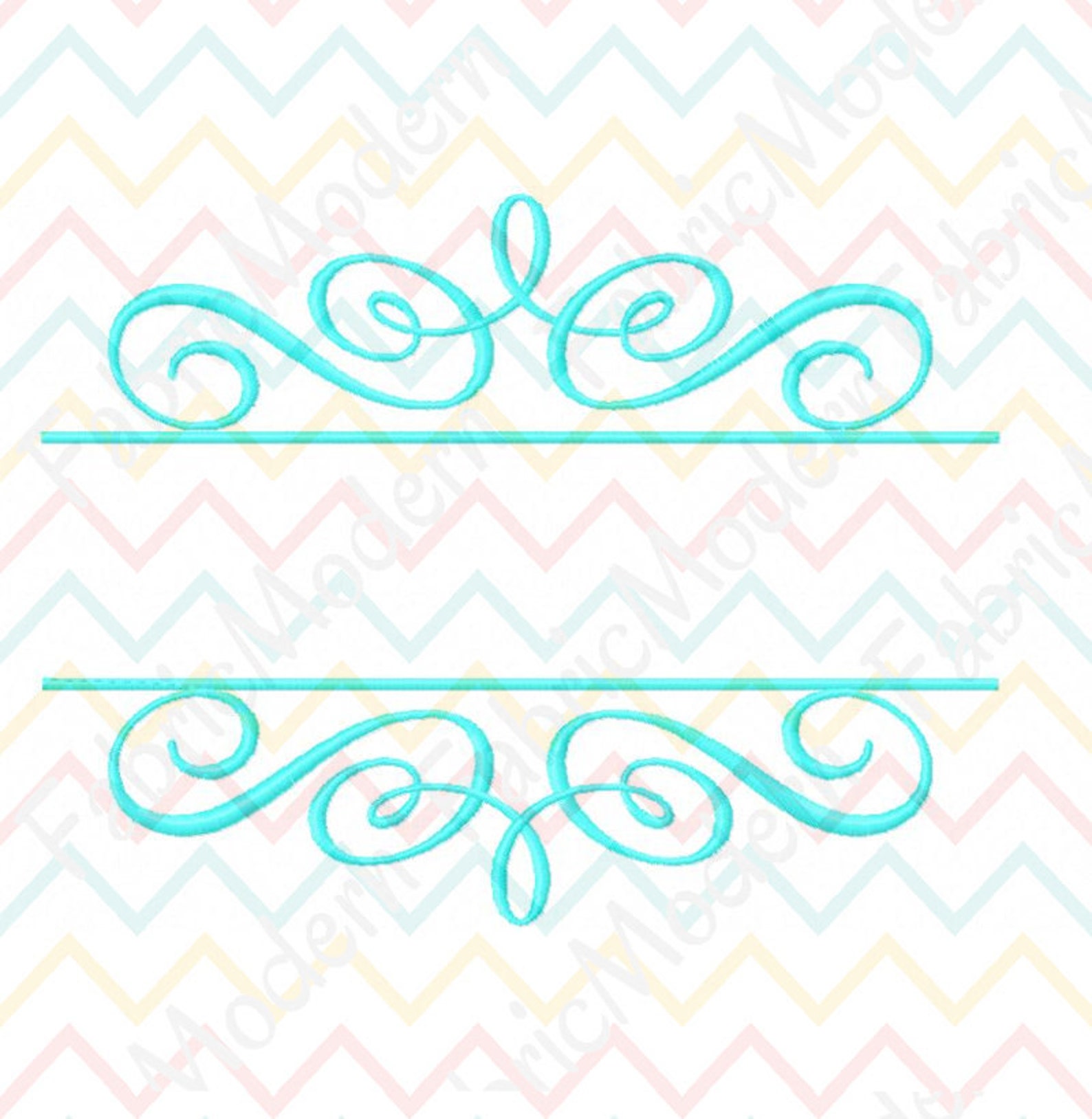 SPLIT MONOGRAM FRAMES Machine Embroidery Design Set of 4 - Etsy UK