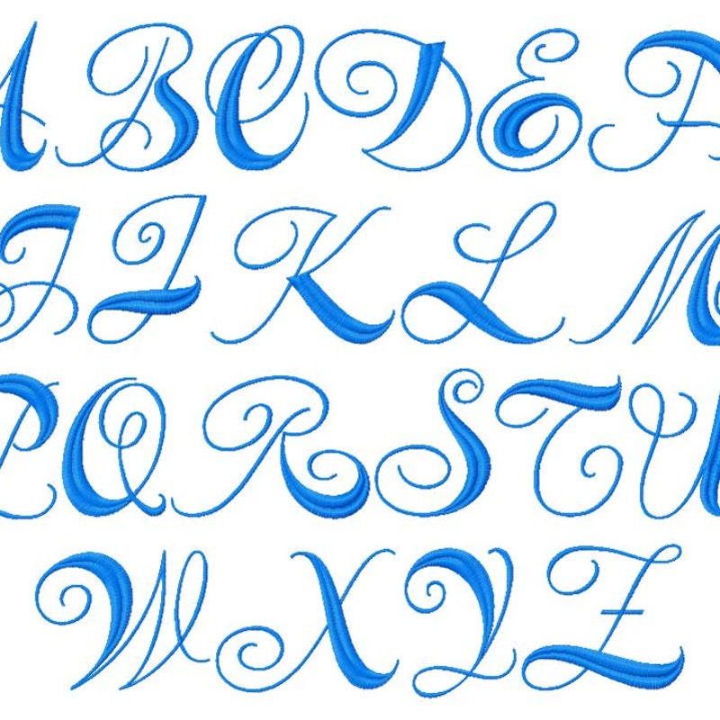 Monogram Font Design - Etsy