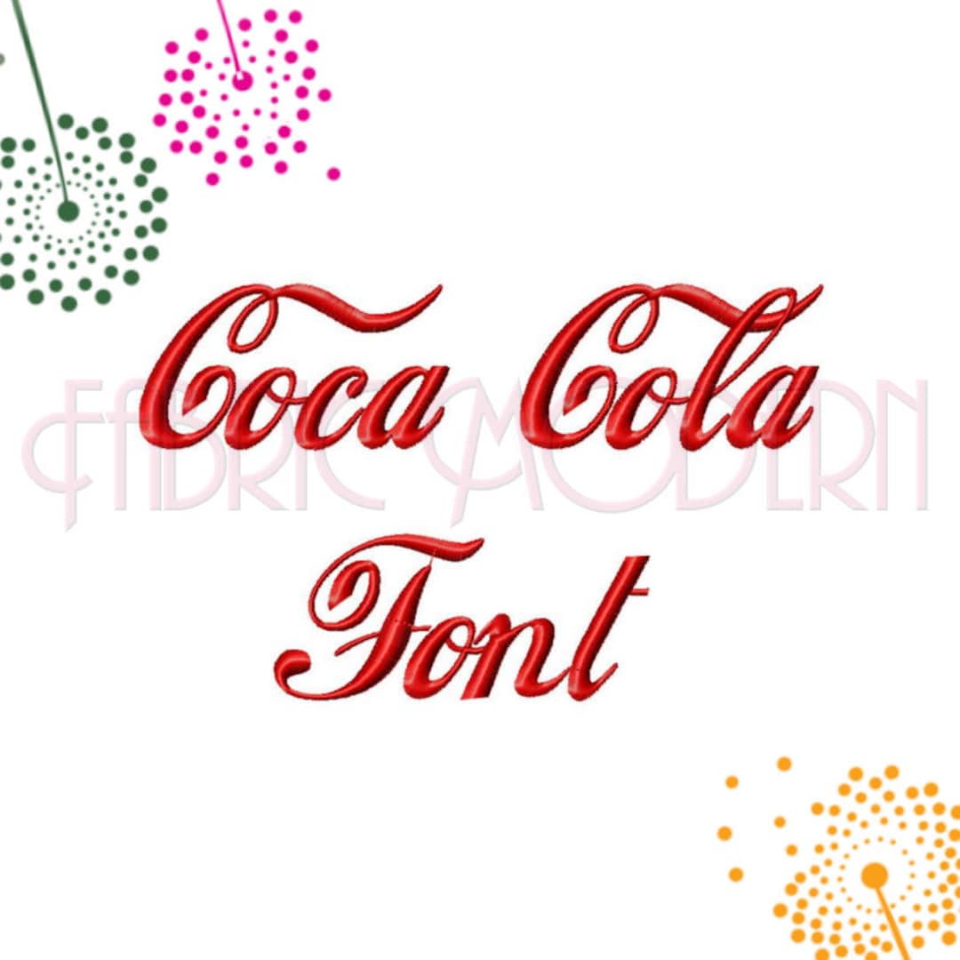 COLA FONT Spencerian Script Embroidery Design Embroidery Fonts 1 1.5 ...