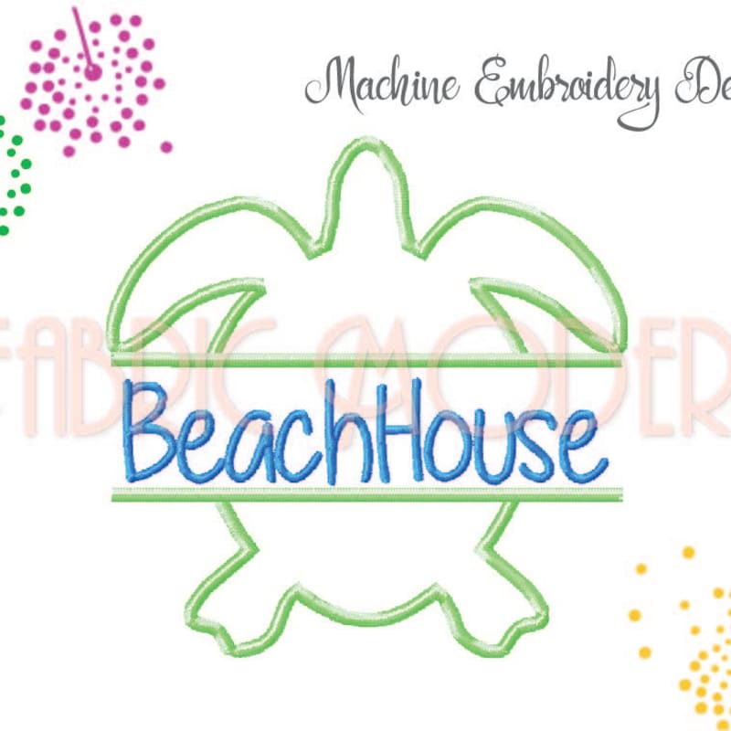 Sea Turtle Monogram - Etsy