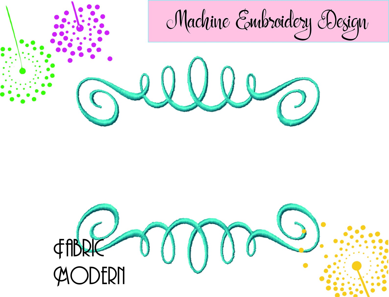 SPLIT MONOGRAM FRAMES Machine Embroidery Design Flourish Swash Bx ...