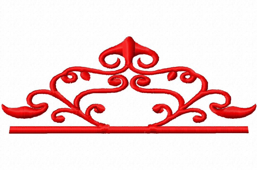 Machine Embroidery Design Vintage Looking Split Monogram | Etsy