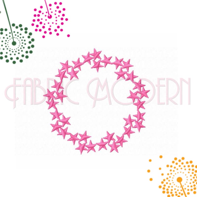 Stars Embroidery Design - Etsy