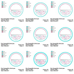 NEEDLE AND THREAD Monogram Frame Applique' Embroidery Design Multiple ...