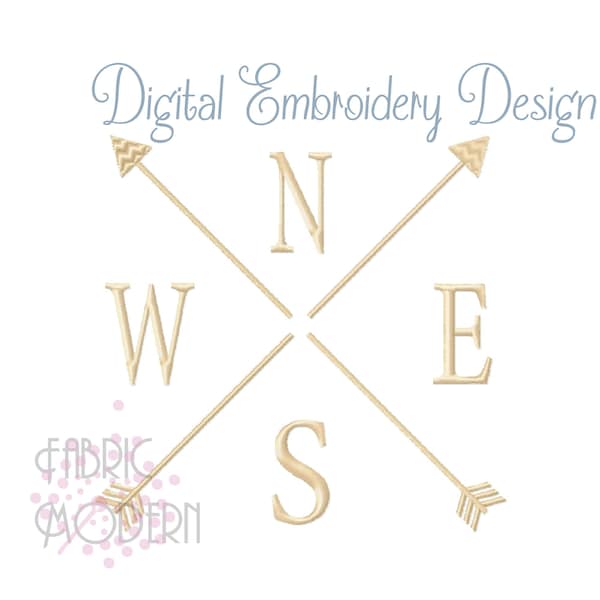 Compass Pillow - Etsy