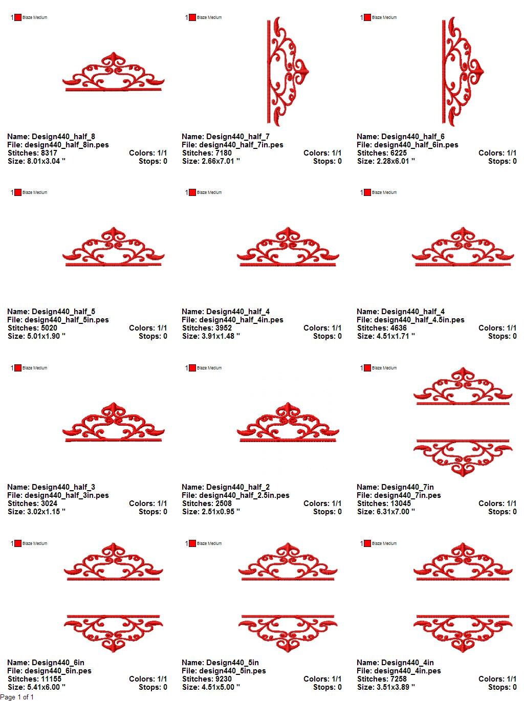 Machine Embroidery Design Vintage Looking Split Monogram | Etsy