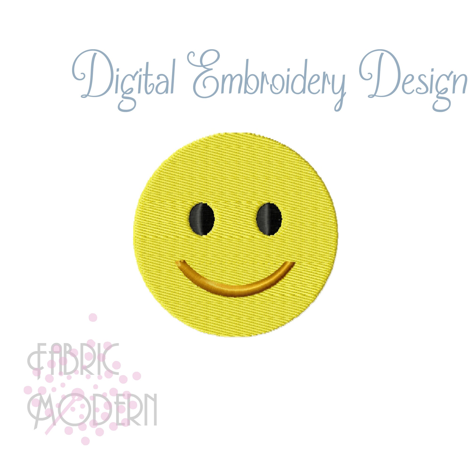 Happy Emoji Embroidery Design Collection Happy Face Emoticon | Etsy
