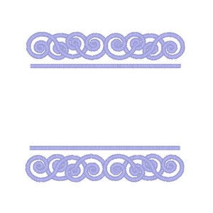 Machine Embroidery Design, Fancy Frame, Fancy Border, Monogram Frame - Etsy