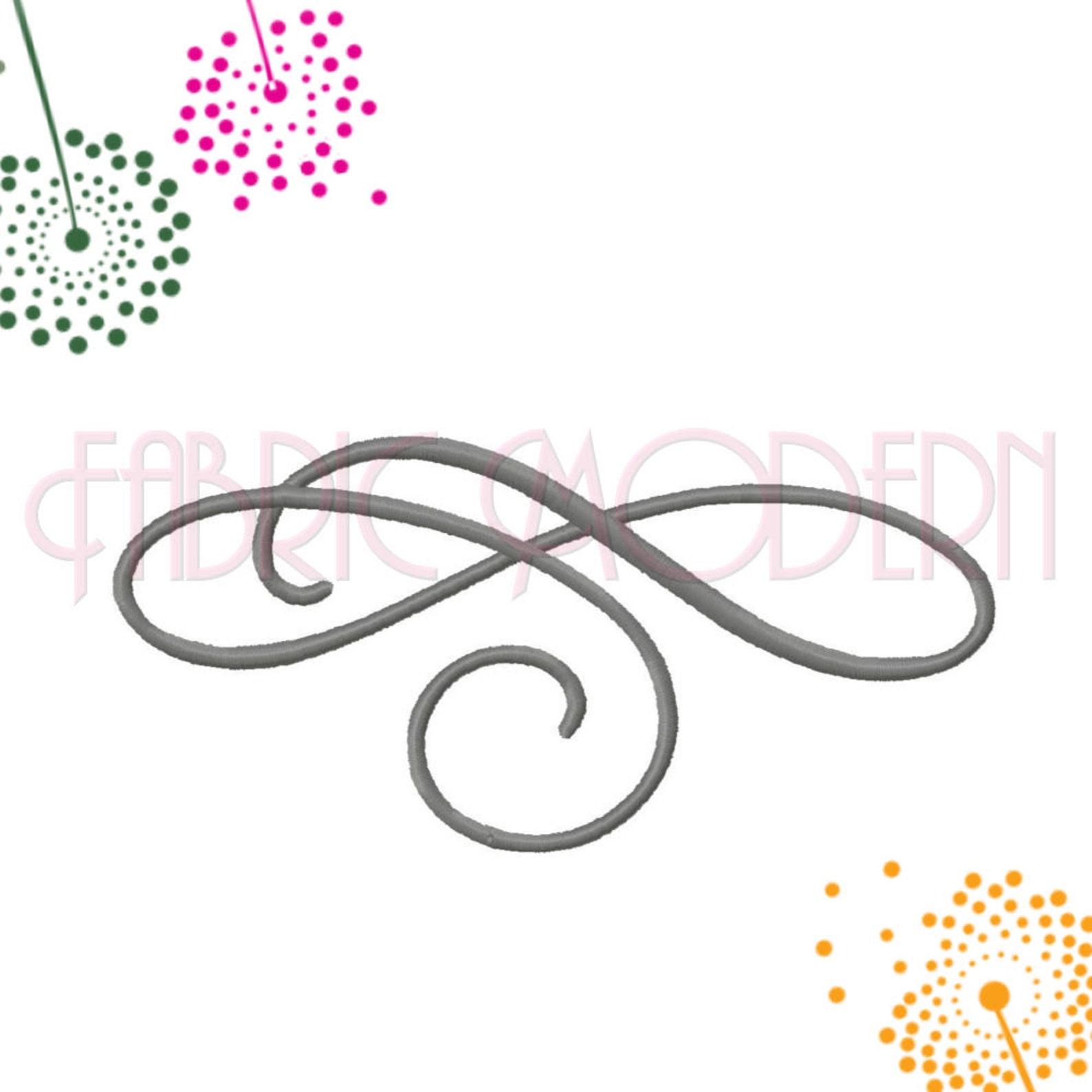 SWASH MONOGRAM BORDER Embroidery Design Wedding Gift - Etsy