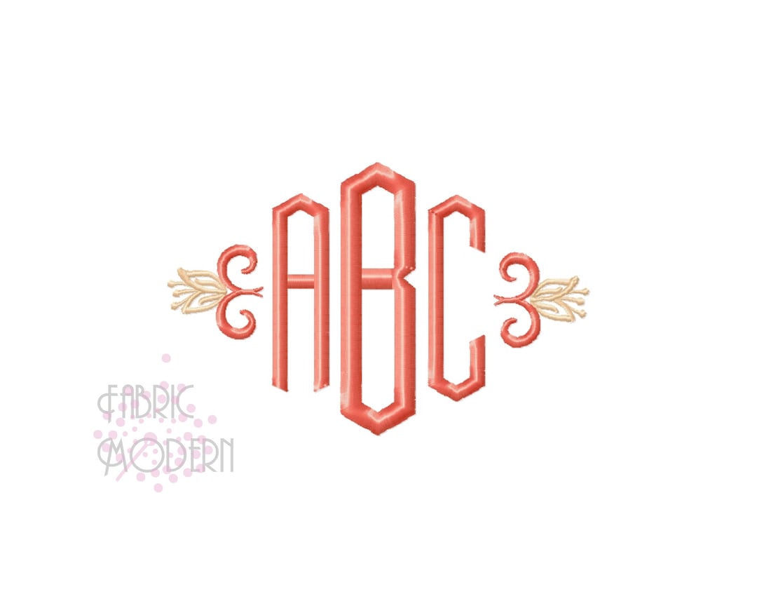 Easter Lily Monogram Frame Embroidery Design Easter Design Monogram ...