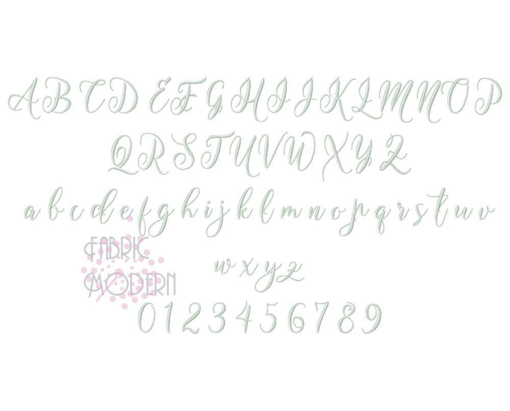 1 Allison Script Calligraphy Font Monogram Font - Etsy