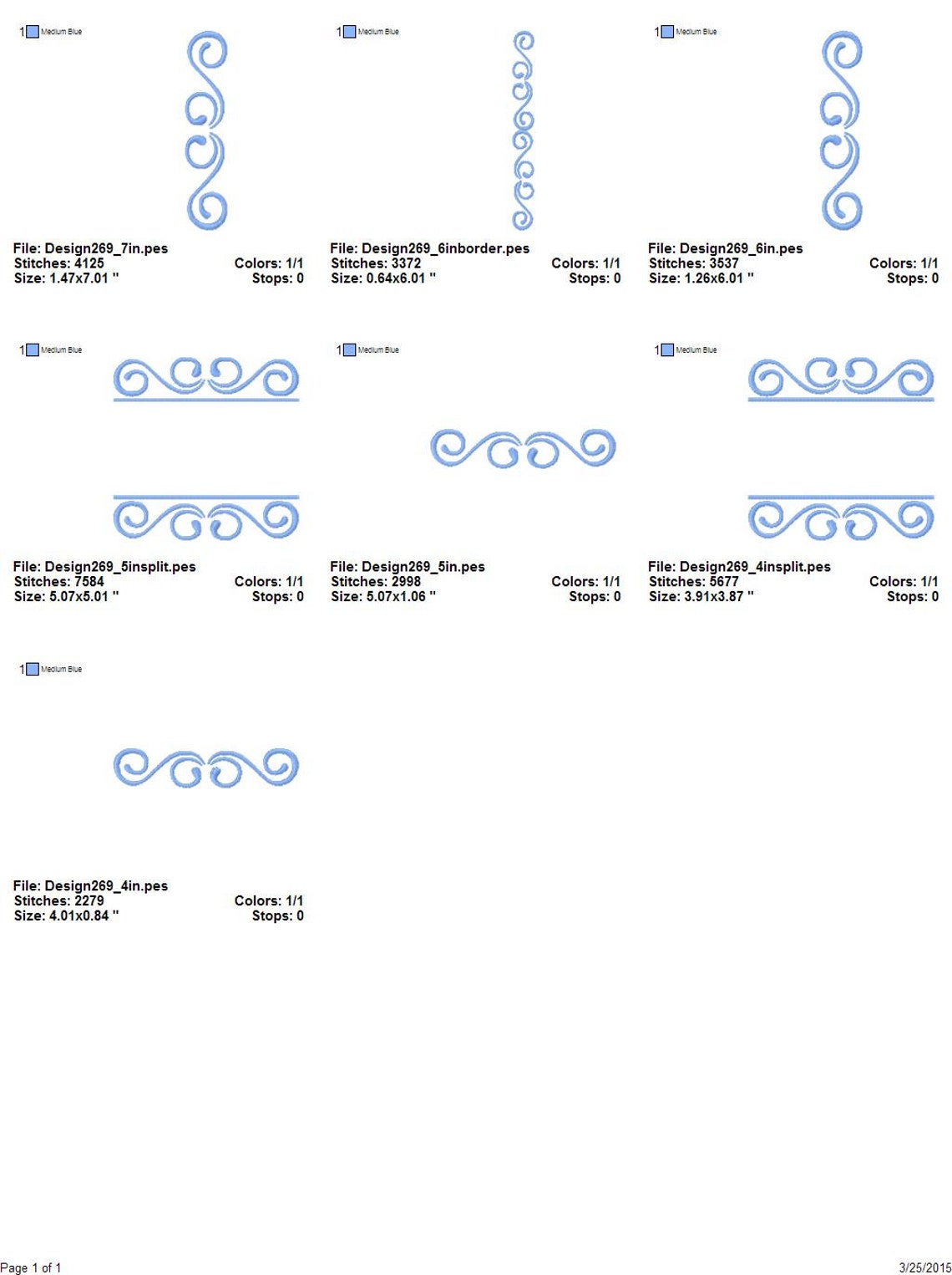 Monogram Frame Name Frame Machine Embroidery Design Fancy | Etsy