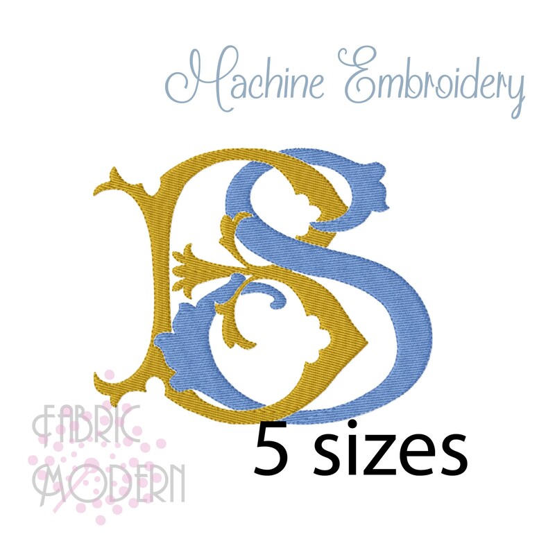 Sb Monogram - Etsy