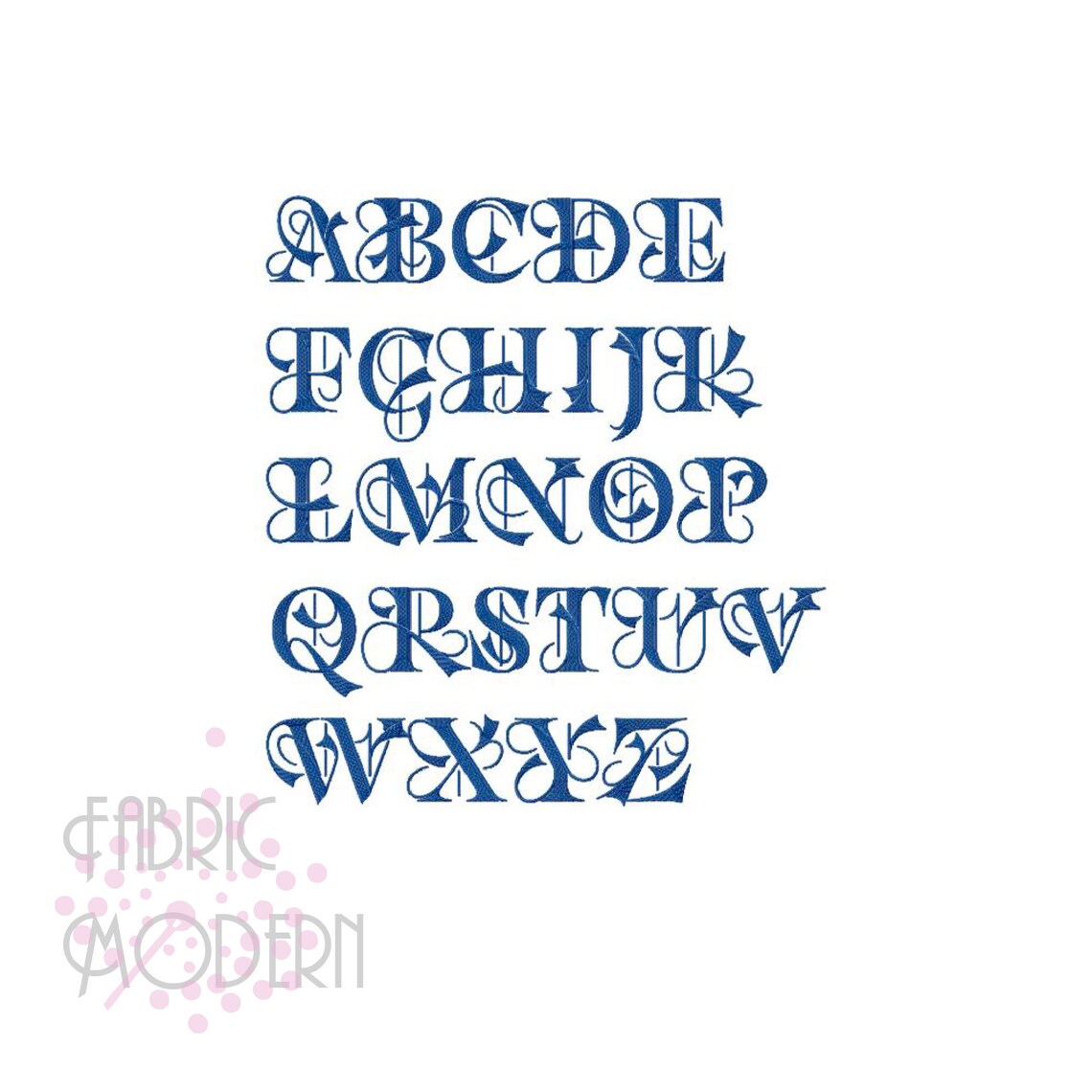 HERALDRY MONOGRAM Font Embroidery 3 Inch Bx Included Monogram - Etsy