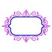 Embroidery Design Large Fancy Ornamental Frame for Names or Monograms ...