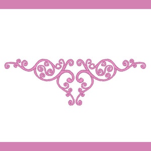 Embroidery Design Fancy Ornamental Flourish Monogram Frame Vintage ...