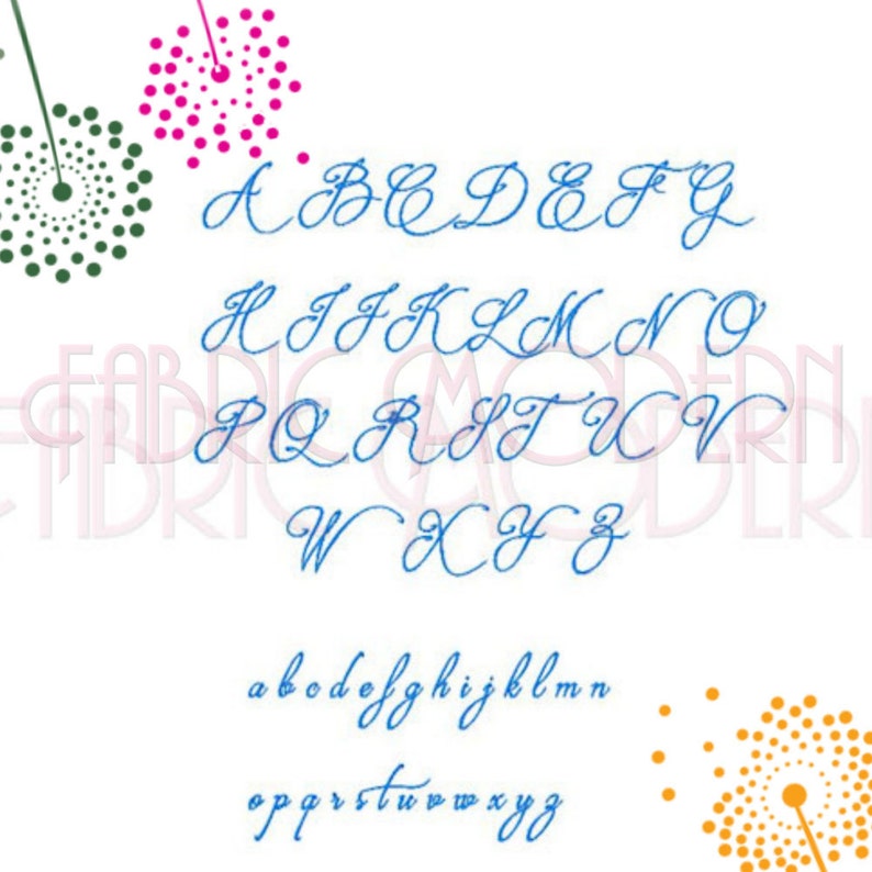 Brooke Embroidery Font Design Handwriting Font Script Font - Etsy