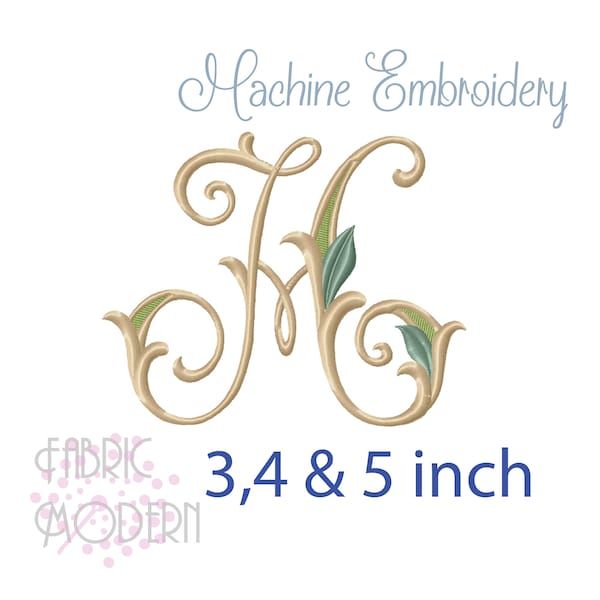 Letter H Monogram - Etsy