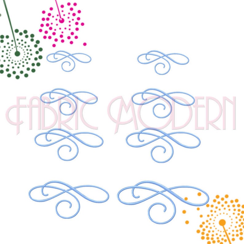 SWASH MONOGRAM BORDER Embroidery Design Wedding Gift - Etsy