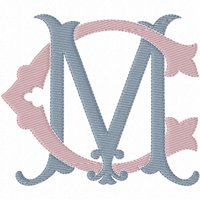 Two Letter Monogram - Etsy