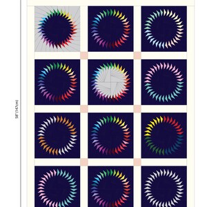 Your Next Temperature Quilt! - A Paper Pieced Pattern Called Koru Geese ...