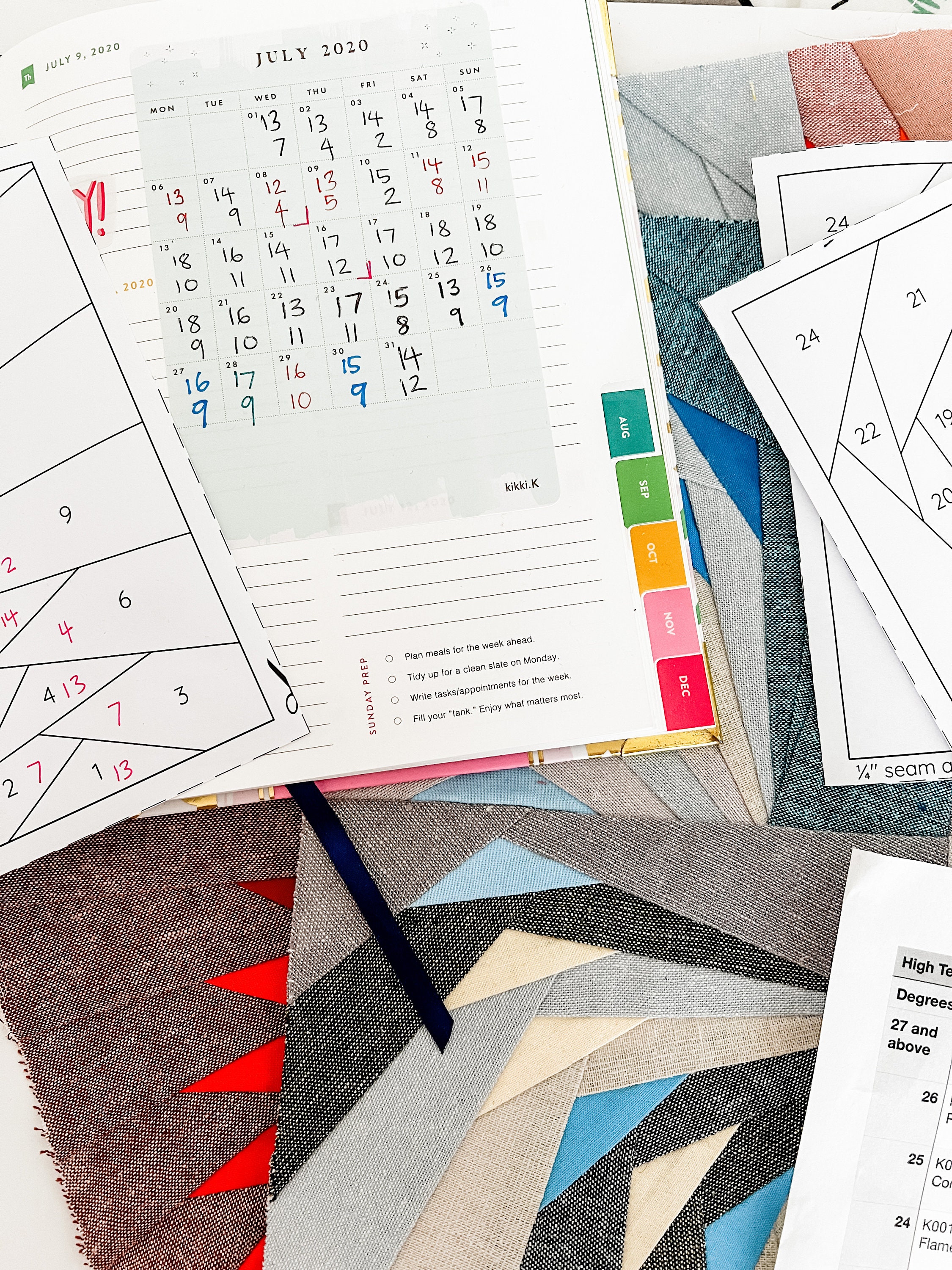 Your Next Temperature Quilt! - A Paper Pieced Pattern Called Koru Geese ...