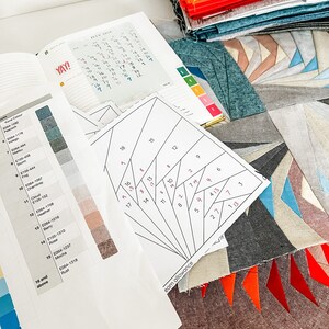 Your Next Temperature Quilt! - A Paper Pieced Pattern Called Koru Geese ...