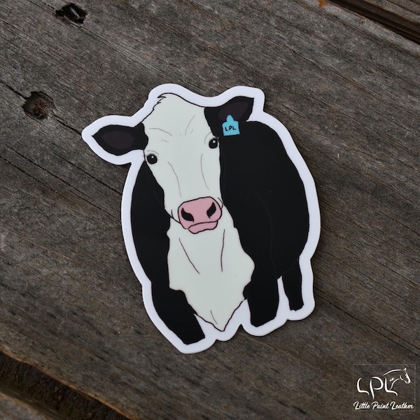 Vinyl Hereford Cattle Stickers - Etsy