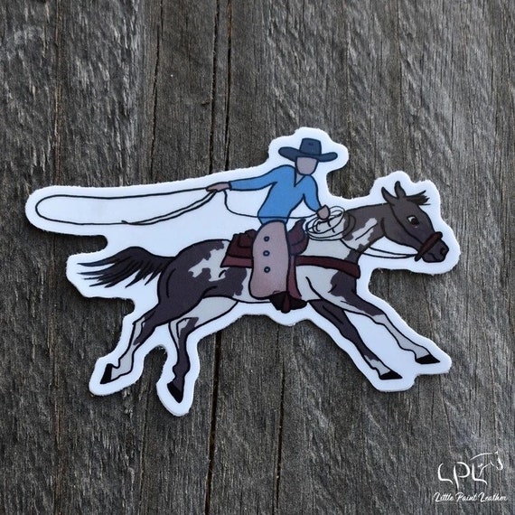 Team Roping Decals