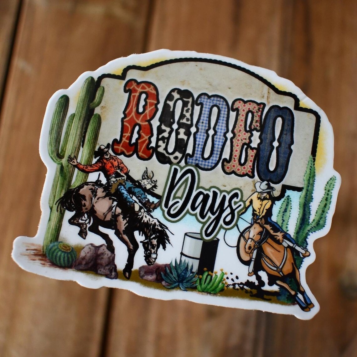 Rodeo Days Sticker Rodeo Decal Barrel Racing Sticker - Etsy