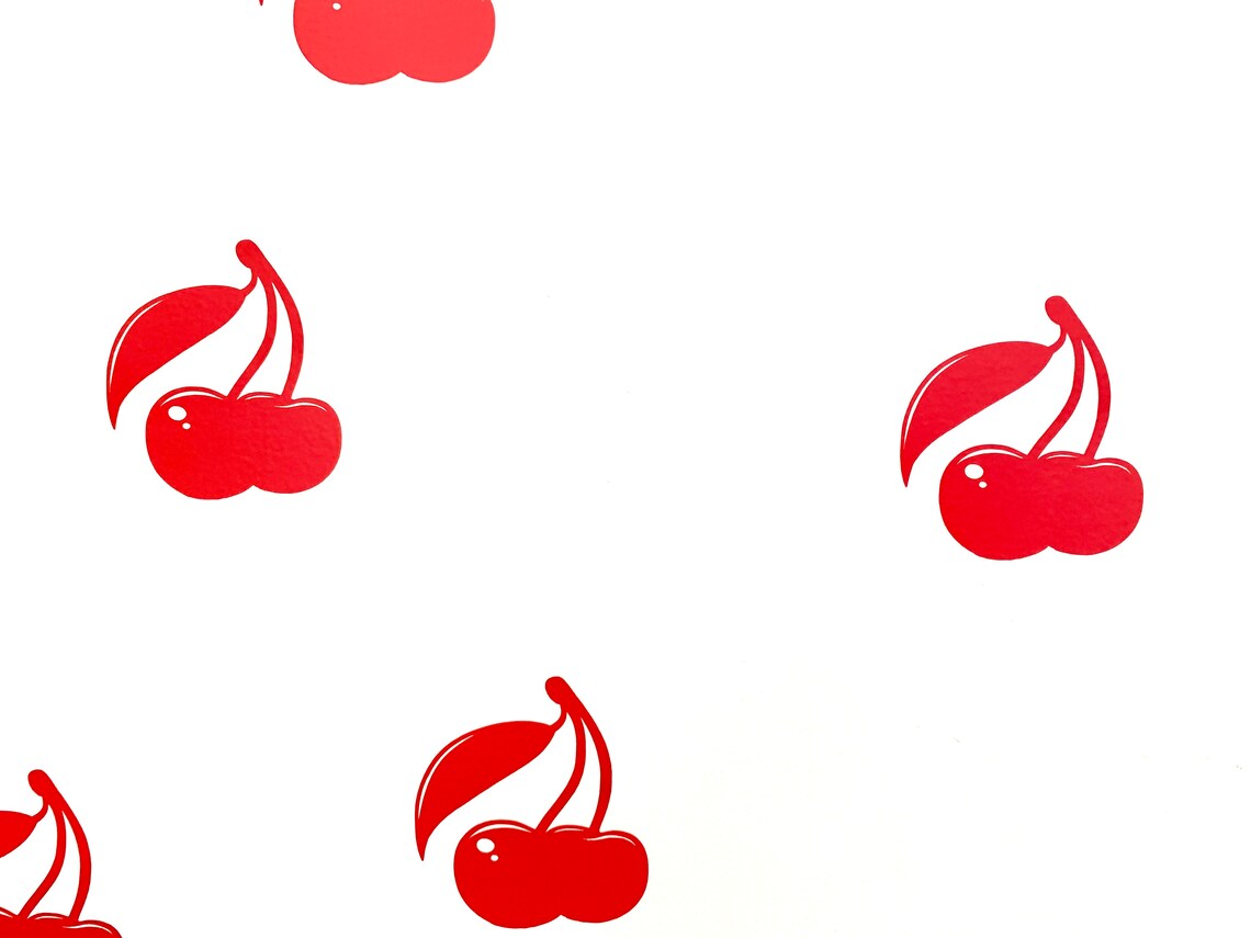 Cherry Wall Art Decals/stickers Various Colours & Sizes - Etsy UK