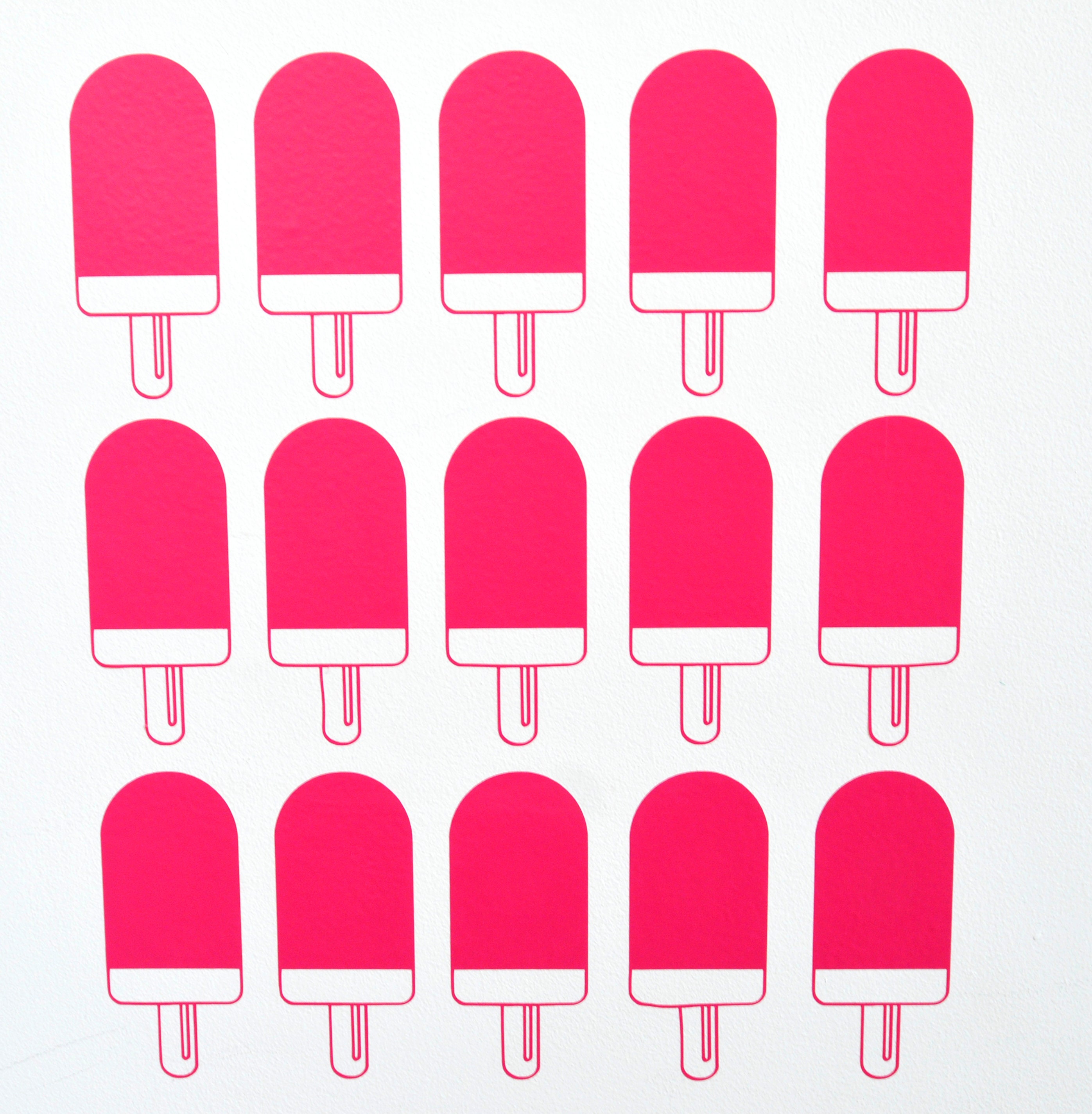 Cute Ice Lolly Wall Art Decals/stickers Various Colours & | Etsy