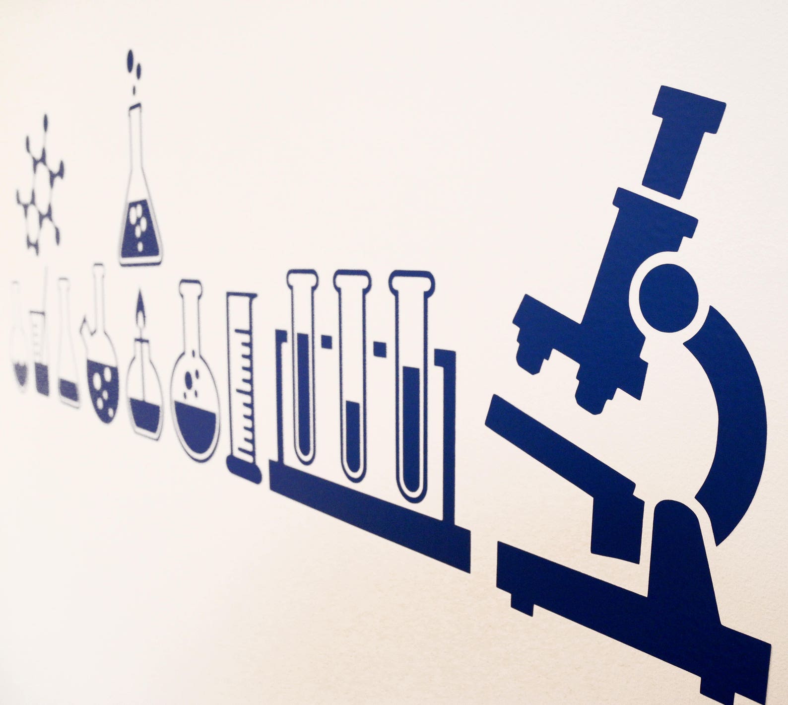 Science Laboratory / Cool Science Vinyl Wall Art - Etsy UK