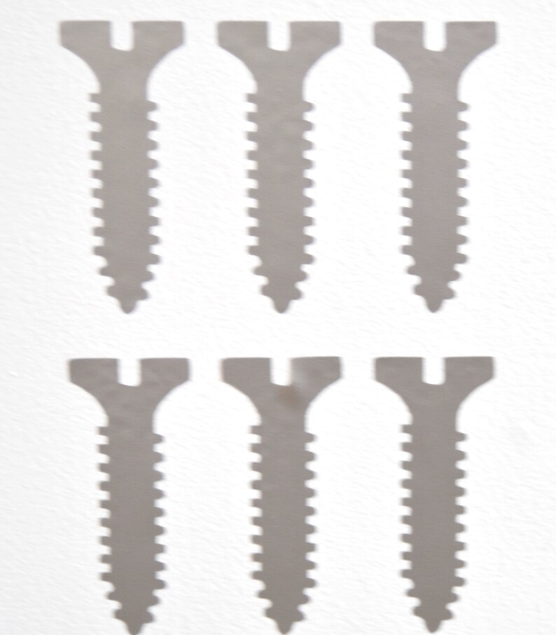 Tools Nuts and Bolts Vinyl Wall Art Decals/stickers Various | Etsy