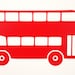 London Bus / Double Decker Vinyl Wall Art Decals/stickers - Various ...