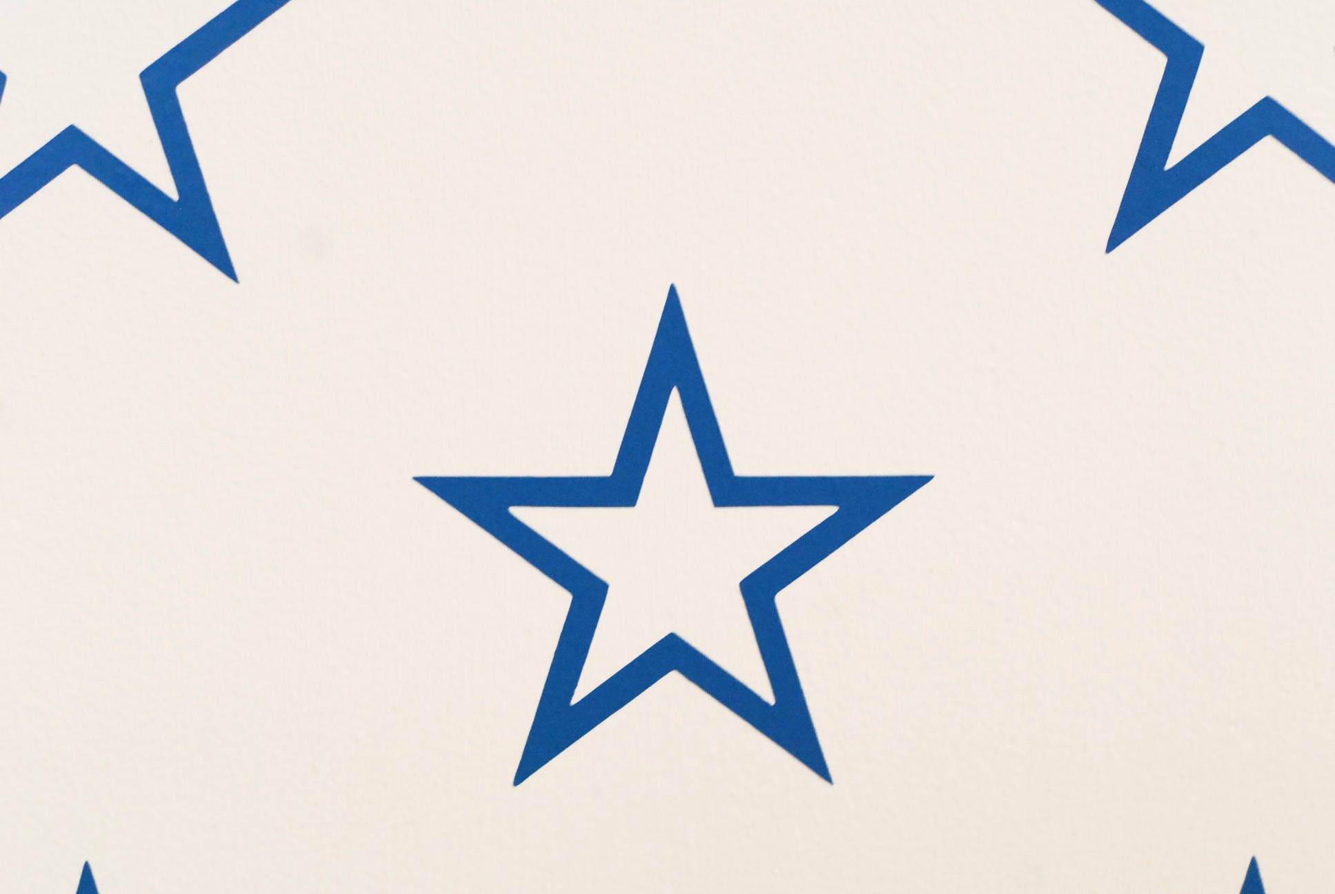 Cool Star Outline Vinyl Wall Art Decals/stickers - Various Colours ...
