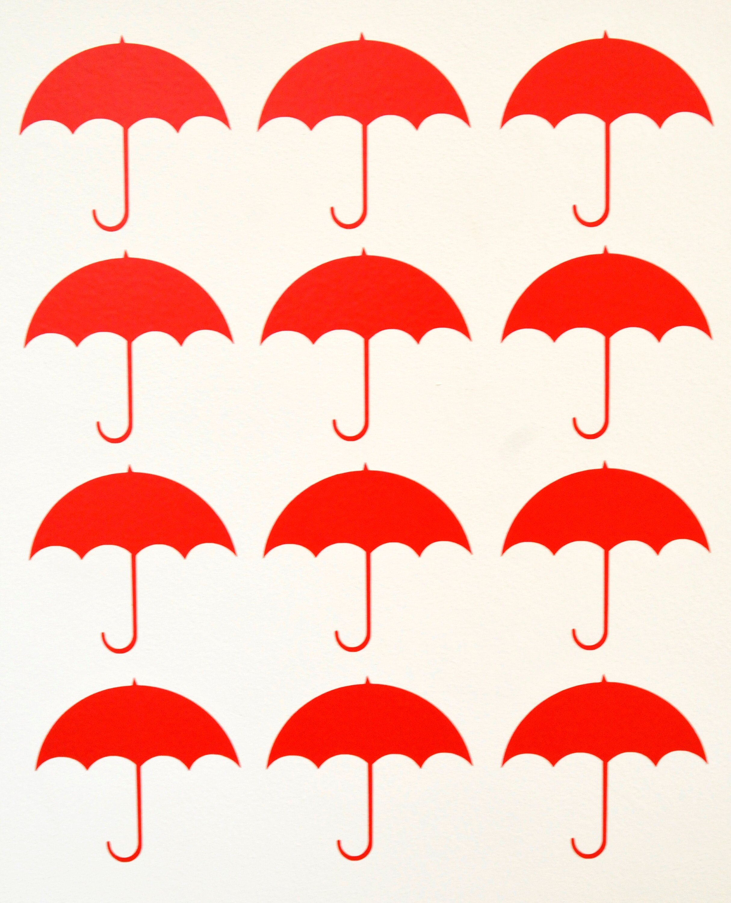 Umbrella Wall Art Decals/stickers Various Colours & Sizes - Etsy Canada