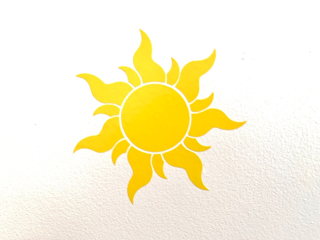 Solar Sun / Sunshine Wall Art Decals/stickers - Various Colours & Sizes ...