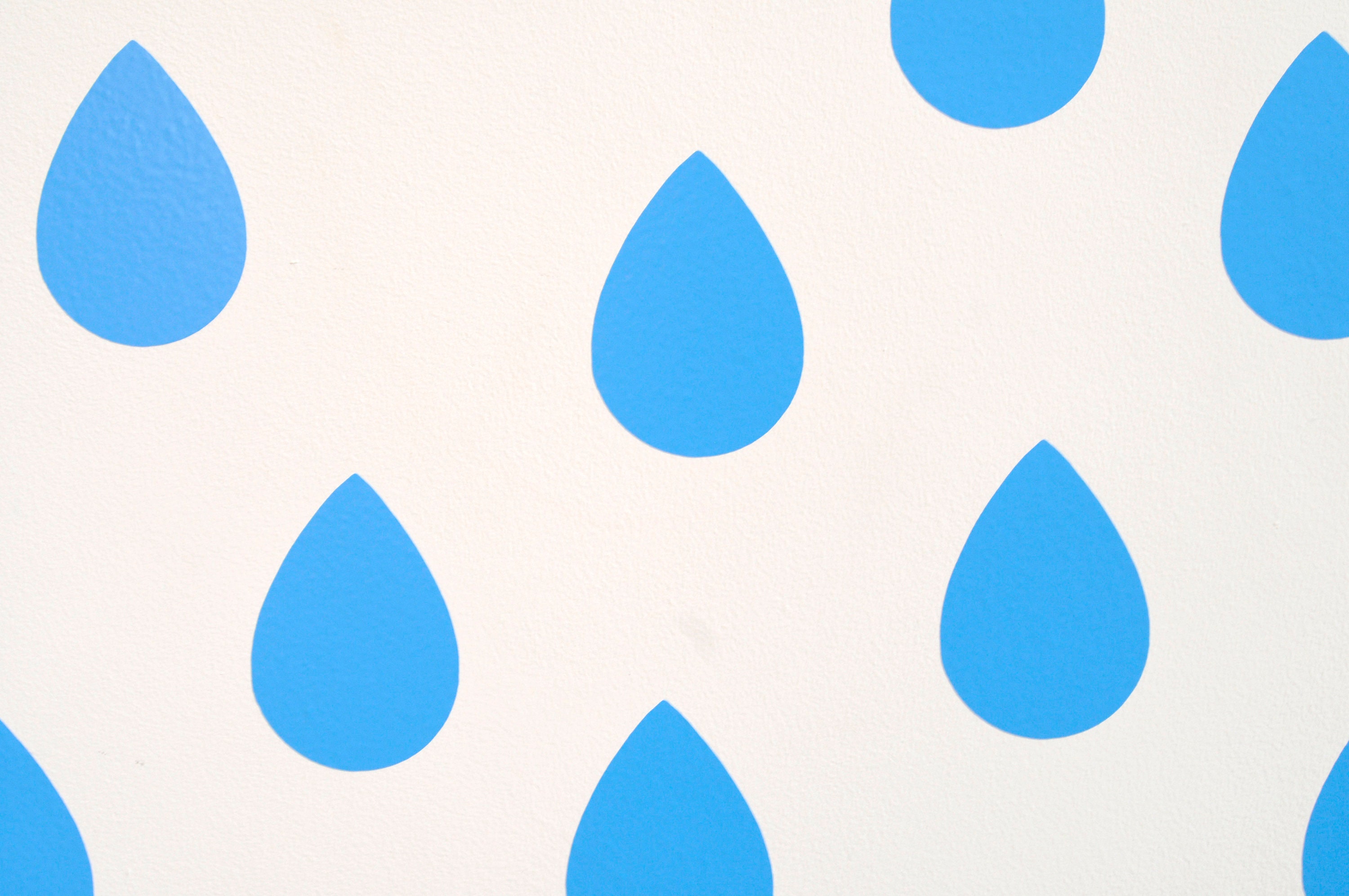 Raindrop Wall Art Decals/stickers Various Colours & Sizes - Etsy