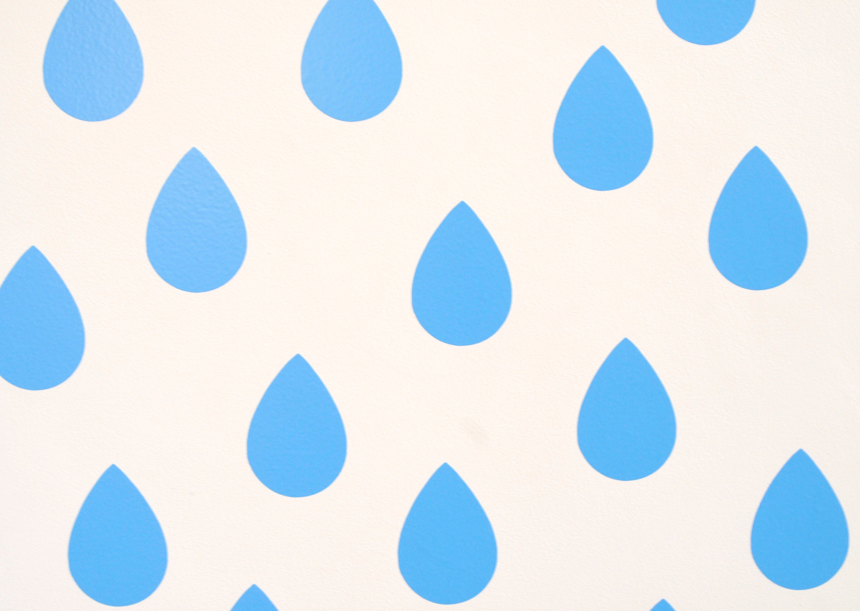 Raindrop Wall Art Decals/stickers Various Colours & Sizes - Etsy